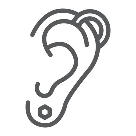 Cartilage Piercing Illustrations Royalty Free Vector Graphics And Clip