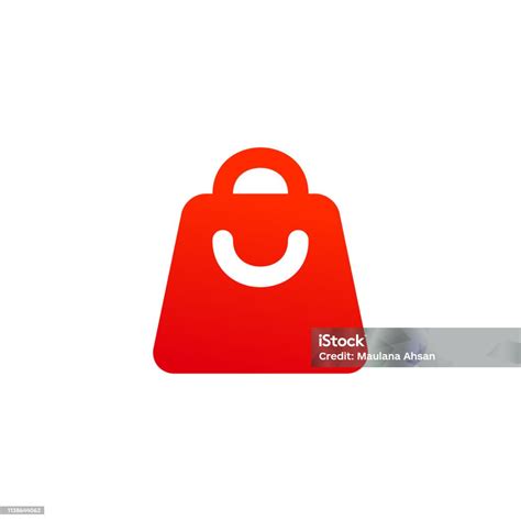 쇼핑 가방 아이콘 디자인입니다 쇼핑 아이콘 기호 디자인 3차원 형태에 대한 스톡 벡터 아트 및 기타 이미지 3차원 형태 가방 개념 Istock