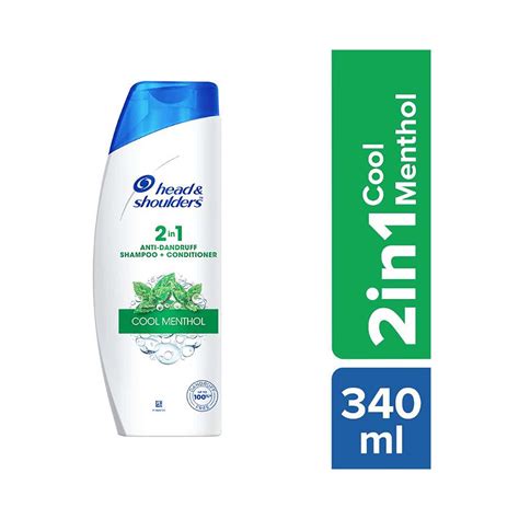 Buy Head And Shoulders Cool Menthol 2 In 1 Shampoo Conditioner 340ml