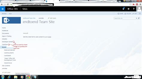Sharepoint Quick Launch Customization Appearence Sharepoint Stack