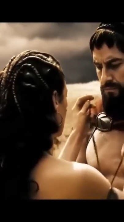 Scene Of The Moment When The Wife Says Goodbye To King Leonidasthe