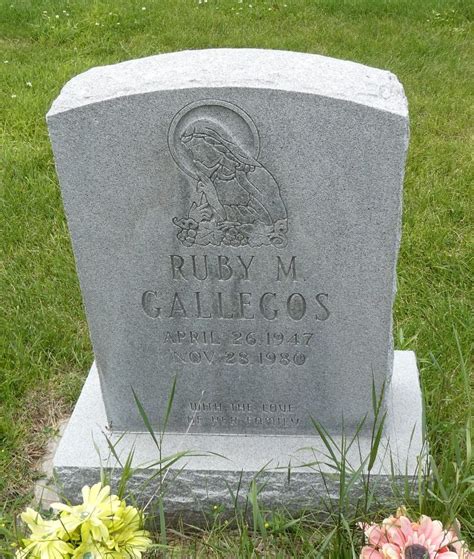 Ruby M Duran Gallegos 1947 1980 Find A Grave Memorial