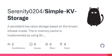 Github Serenity0204simple Kv Storage A Persistent Key Value Storage