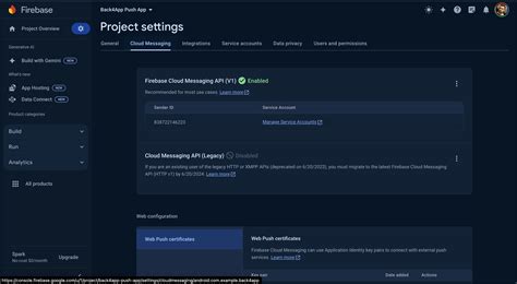 Parse Server Push Notifications Setup Back4app Backend