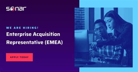 Sonar On Linkedin Sonar Enterprise Acquisition Representative Emea
