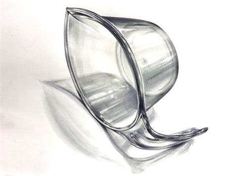 Plastic Cup Still Life Drawing