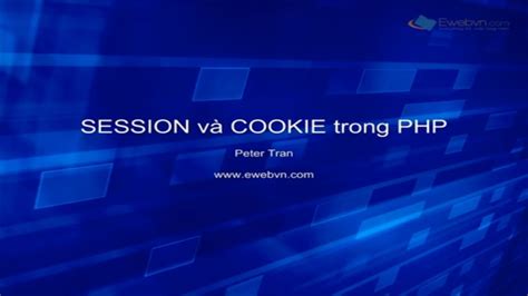 Session Và Cookie Trong Php Youtube