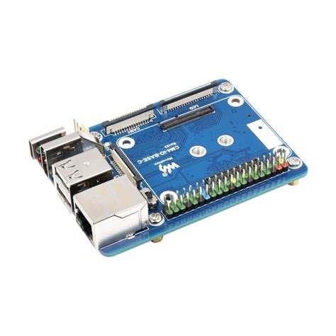 Waveshare Mini Base Board C Designed For Raspberry Pi Compute Module 4