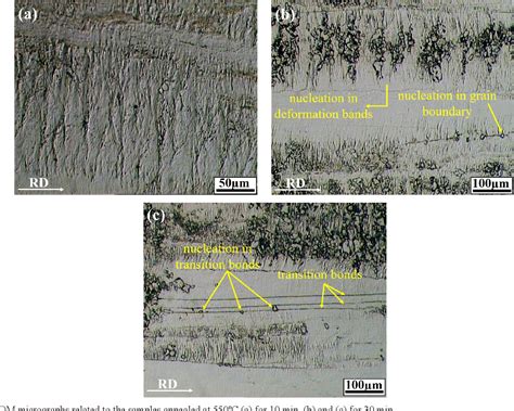 figure 1 from reobservations of recrystallization and its eeffect on