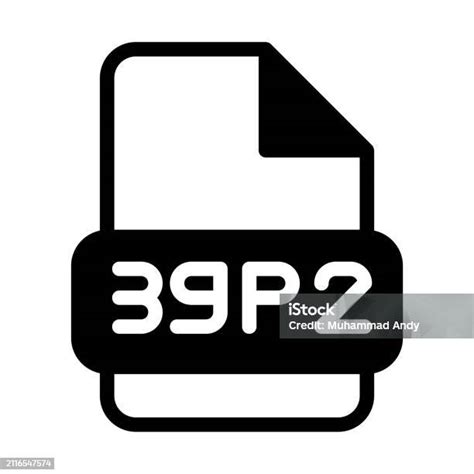 3gp2 파일 형식 비디오 아이콘 웹 파일 레이블 아이콘입니다 벡터 일러스트 레이 션입니다 0명에 대한 스톡 벡터 아트 및 기타