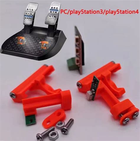 Hall Sensor Adapter For Thrustmaster T150 T300rs Double Pedal Upgrade