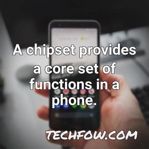 What Is Chipset In Mobile Glossary Techfow Com