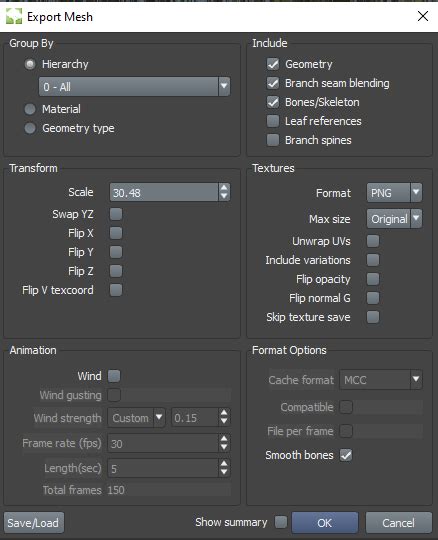 how does one import a tree as a skeleton mesh in ue4 speedtree forum
