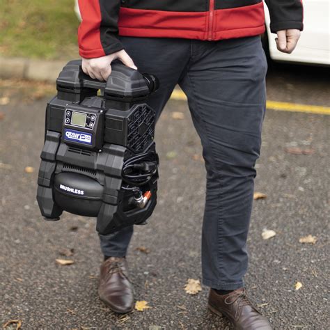 Sip Qt Battery And Mains 5ltr Oilless Compressor Tools4sale