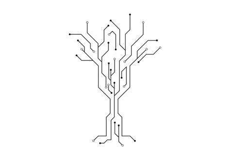 Premium Vector Circuit Illustration Design