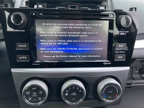 Does This Head Unit Use Telematics R Subaru