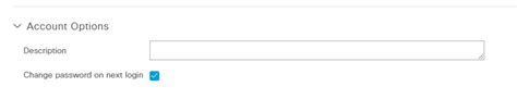 service account cisco ise password expiry cisco community