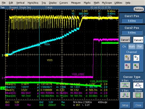 Tps6594 Q1 The Power Supply System Fails With Vcca069v In The No