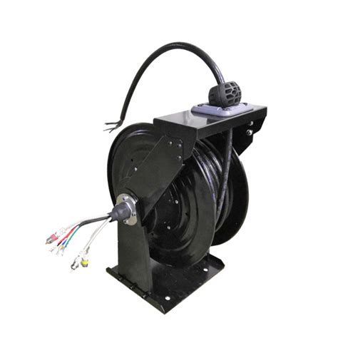 Ethernet Cable Reel Retractable Power Boom Reel Essc370d Superreel