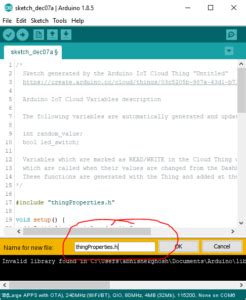 Getting Started With Arduino IoT Cloud With ESP32