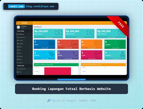 Aplikasi Booking Lapangan Futsal Berbasis Website Codeigniter Blog Candil Code