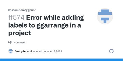 Error While Adding Labels To Ggarrange In A Project · Issue 574