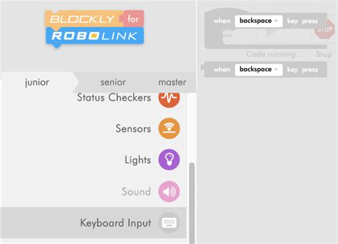1g Keyboard Remote Control Robolink Basecamp