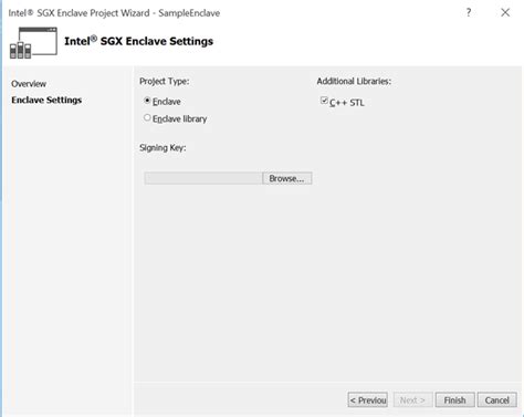 an introduction to creating a sample enclave using intel® software
