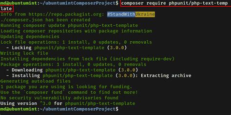 How To Install PHP Composer To Create Project On Ubuntu