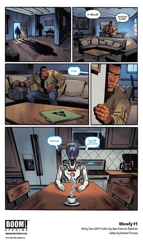 Mosely 1 First Look Boom Studios