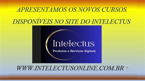 Apresentação Divulgação Site Intelectus Youtube