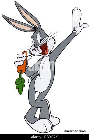 Bugs Bunny Warner Bros Cartoon Character In The Looney Tunes Series