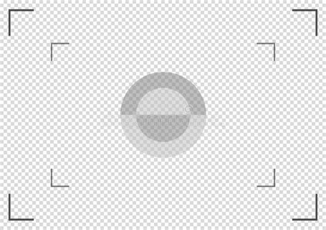 Camera Viewfinder Focusing Screen Of The Camera Vector Template For Your Design Eps 10