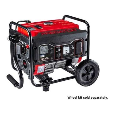 PREDATOR 1800 Watt Gas-Powered Portable Generator with CO SECURE ...