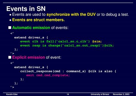 High Level Simulation Based Verification