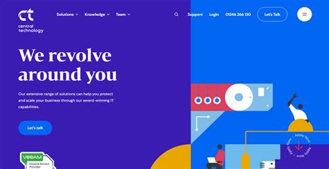 Central Technology Css Nectar Web Design Awards Css Gallery