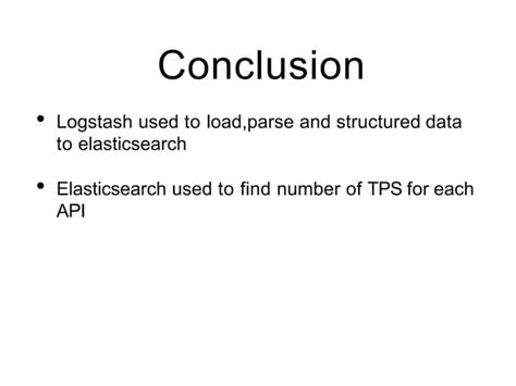 logstash elasticsearch and kibana pptx