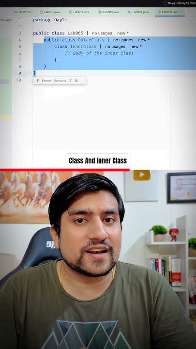 Declare Class In Java Core Java Day 2 Youtube