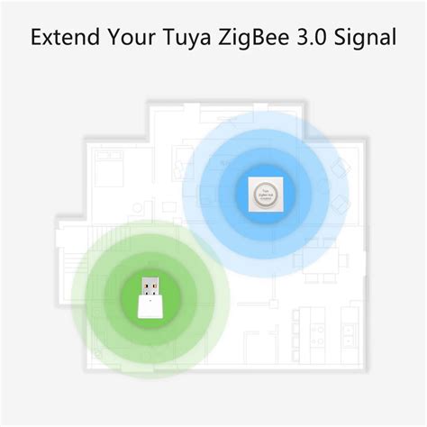 Tuya ZigBee Signal Repeater USB Extender For Smart Life ZigBee Devices Sensors Expand M