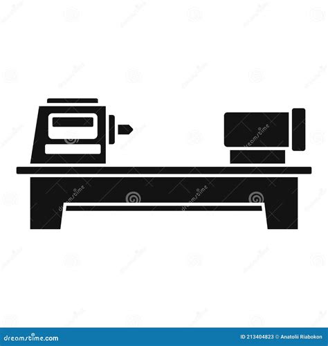 Press Lathe Icon Simple Style Stock Vector Illustration Of Technology Simple 213404823