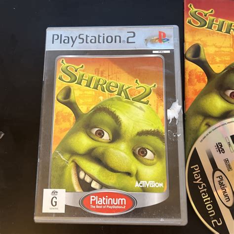 Shrek 2 Sony Playstation 2 Ps2 Pal Game Complete With Manual