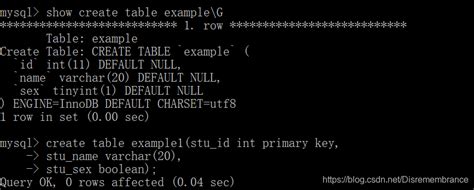 mysql基本操作 创建、删除数据库及表的创建、修改和删除 在数据库中建表时应设置什么 csdn博客