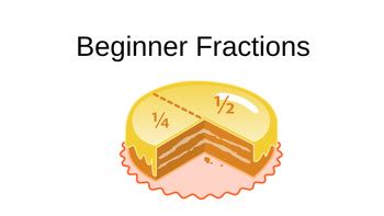Beginner Fractions By Kelsie Castanon TPT