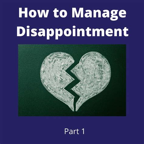 How To Manage Disappointment Part 1 Free Me From Ocd Podcast Podtail