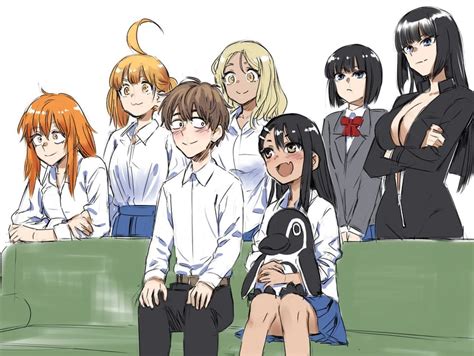 Nagatoro Hayase Hachiouji Naoto Sunomiya Sana Gamou Maki Yoshi And More Ijiranaide