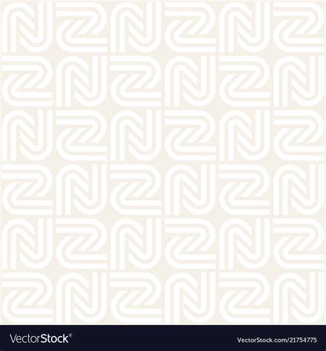 Seamless Subtle Lattice Pattern Modern Stylish Vector Image