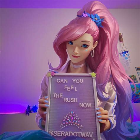 Artstation Kda Seraphine Campaign 02 Kudos Productions Lol League