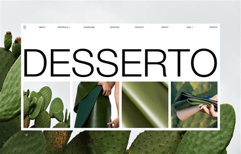 Desserto — redesign concept | Behance