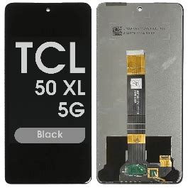 Refurbished LCD Screen And Digitizer Assembly W Frame For TCL 20 SE Black Injured Gadgets