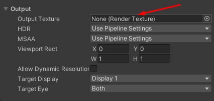 Have Different Render Scale Per Camera Questions Answers Unity Discussions